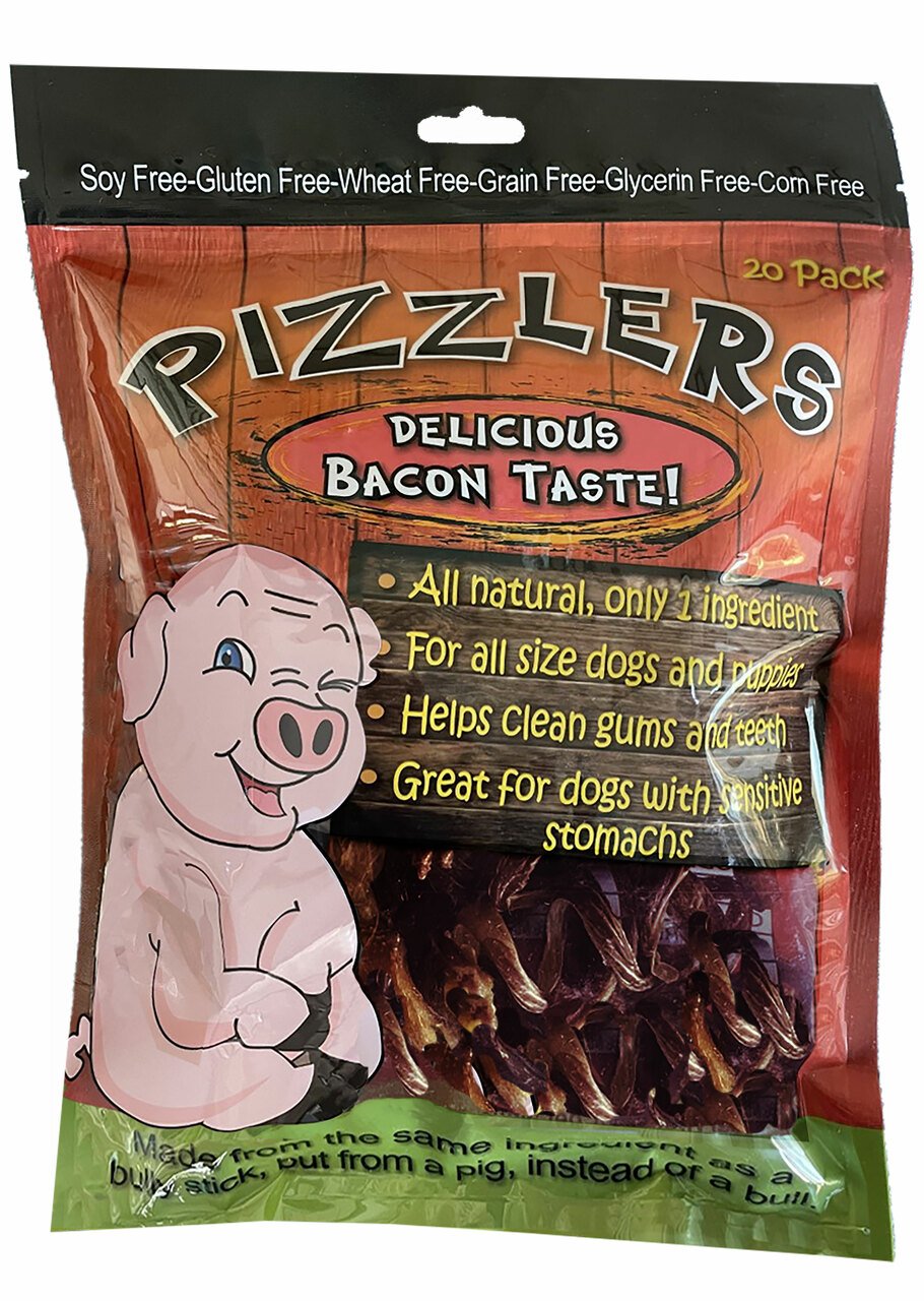 20 Pack Pizzlers (SPIRAL) Pork Pizzle